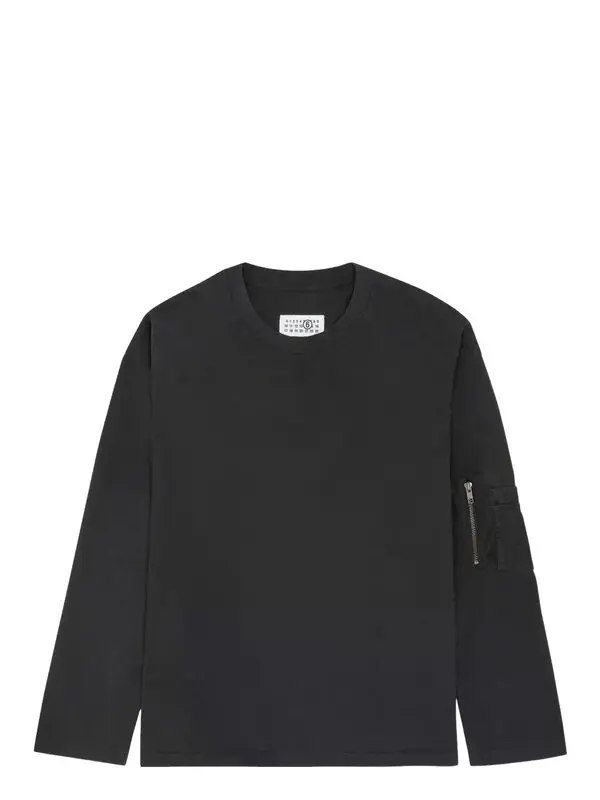 MAISON MARGIELA Long-sleeve T-shirt - Black