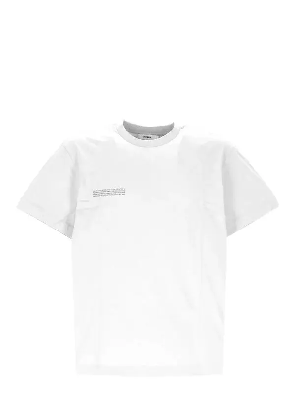 PANGAIA 365 Text-print Crewneck T-shirt - White