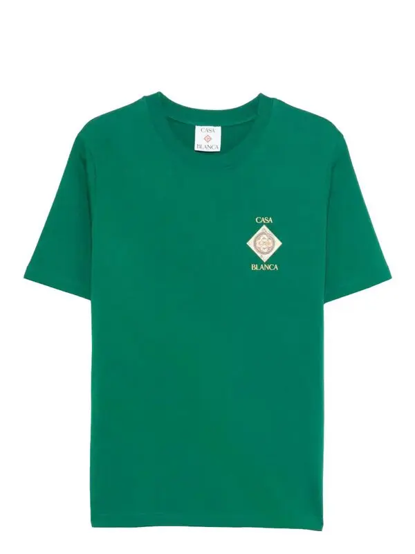 Casablanca Logo-print T-shirt - Green