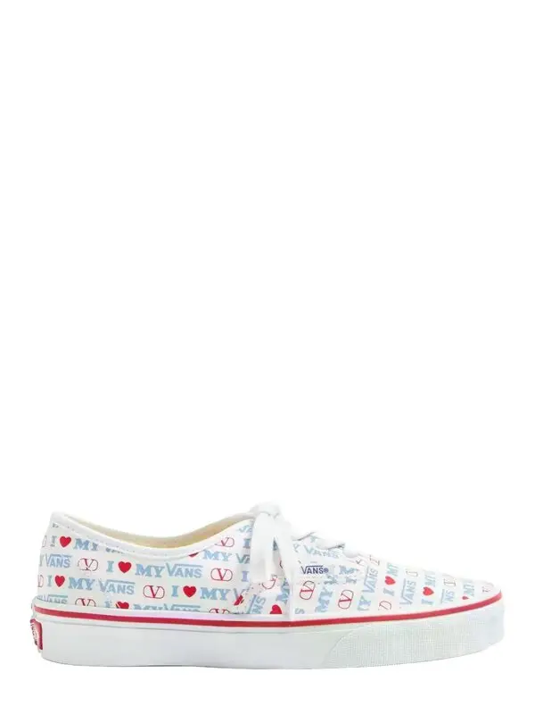VANS X Valentino Logo-print Sneakers - White