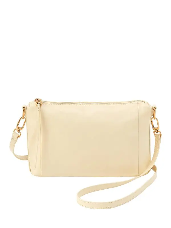 Hobo Darcy Leather Carryall Crossbody Bag - Butter Yellow