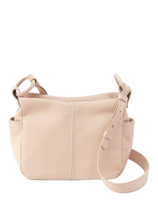 Hobo Sheila Leather Crossbody Bag - Stonewash