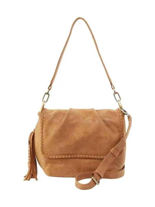 Hobo Harley Convertible Leather Shoulder Bag - Whiskey