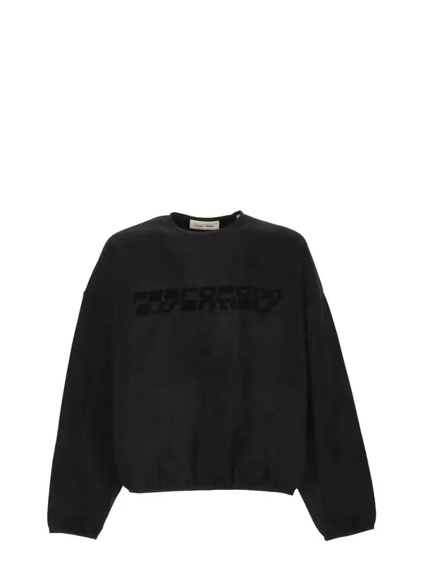Fear Of God Logo Sweatshirt - Black