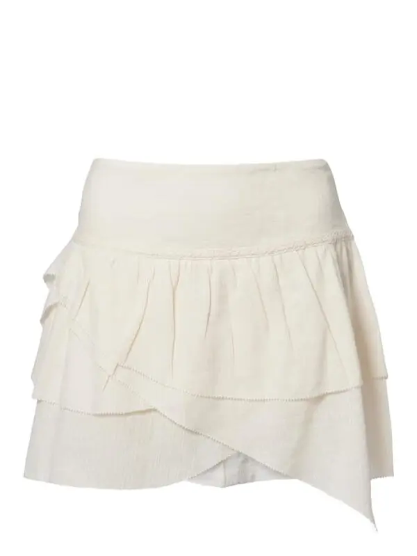 MARANT ETOILE Dejha Mini Skirt - White