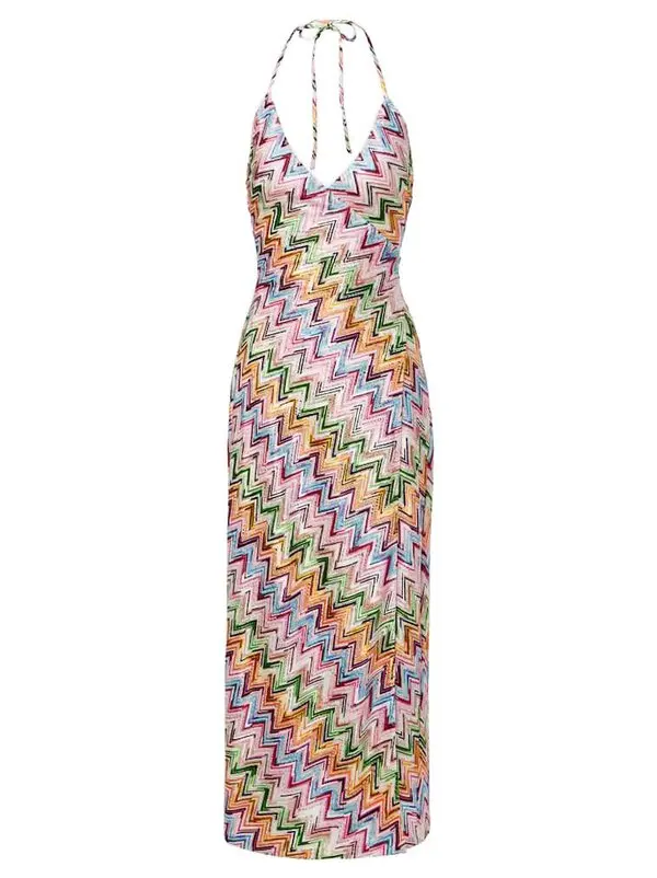 Missoni Zigzag Midi Dress - Multicoloured