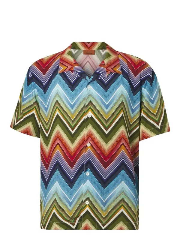 Missoni Zigzag Bowling Shirt - Multicoloured