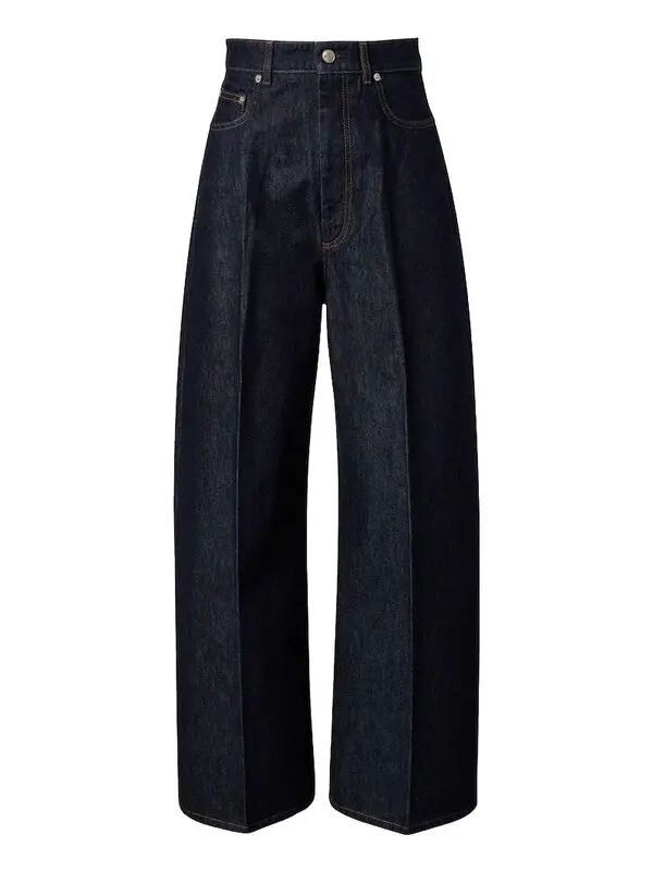 Sportmax Dangri Wide-leg Jeans - Blue