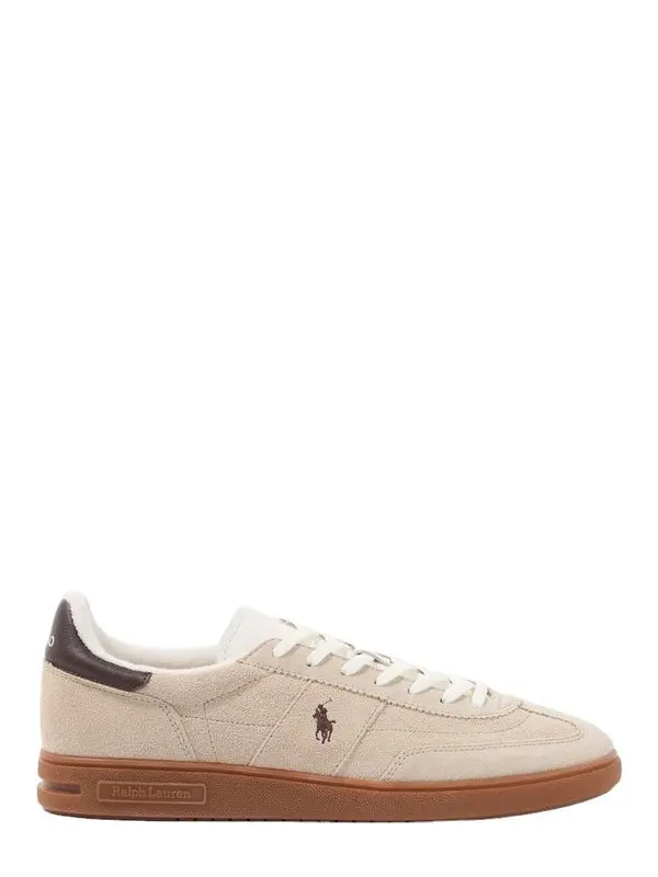 Polo Ralph Lauren Suede Low-top Sneakers - Beige