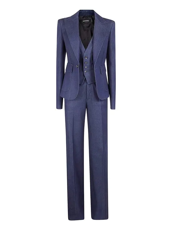 Dsquared2 Denim Suit - Blue