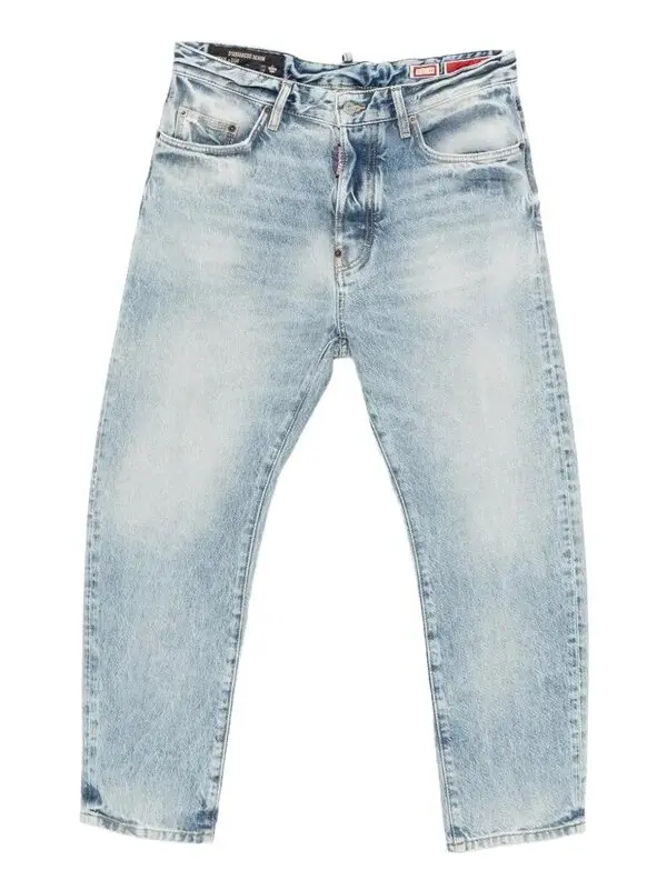 Dsquared2 Straight Leg Jeans - Blue