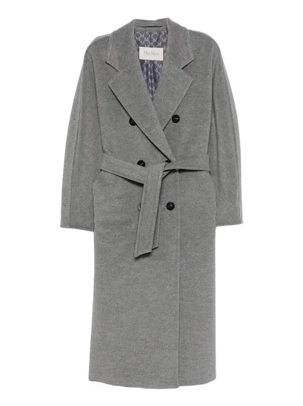 Max Mara Madame Classic Coat - Gray