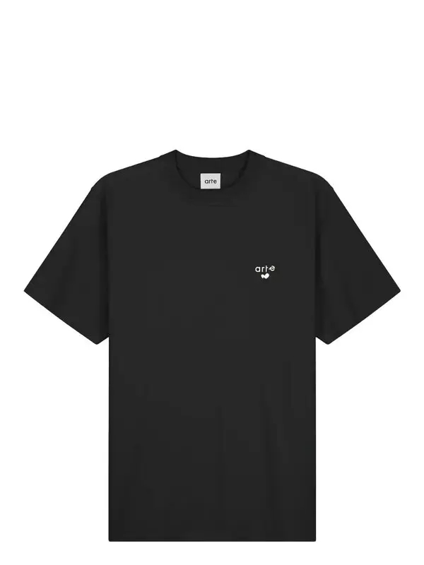ARTE ANTWERP Heart" Logo T-shirt - Black