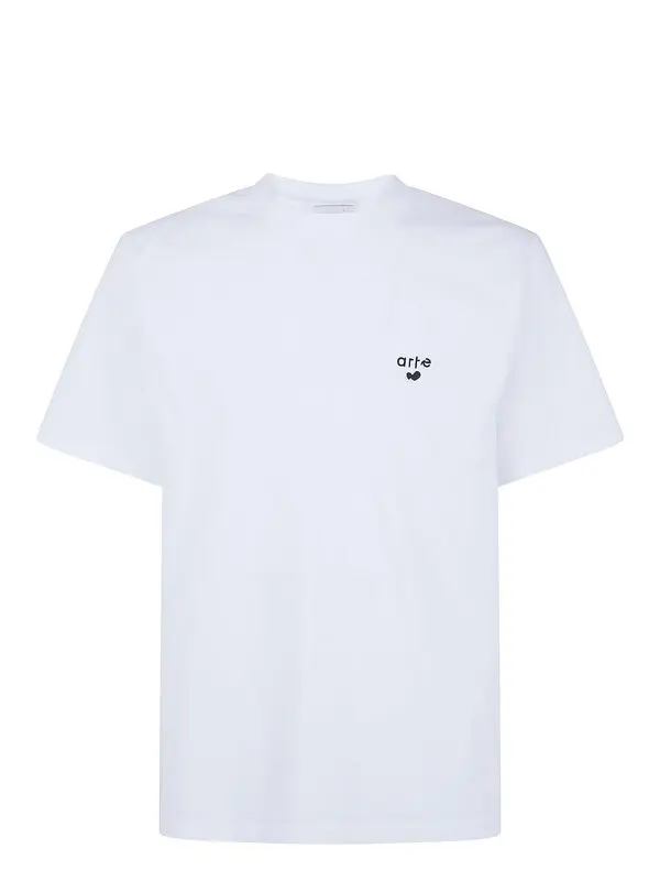 ARTE ANTWERP Heart" Logo T-shirt - White