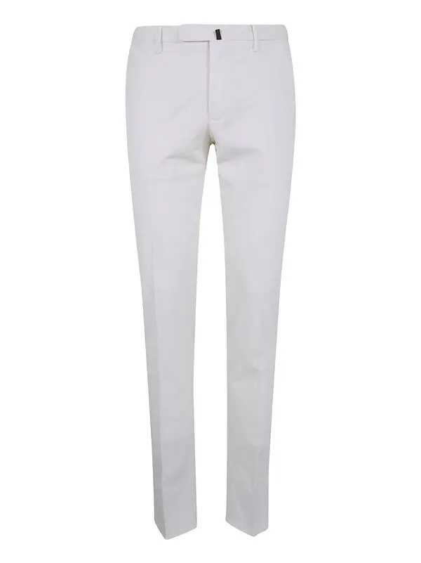 Incotex Classic Chino Trousers - White