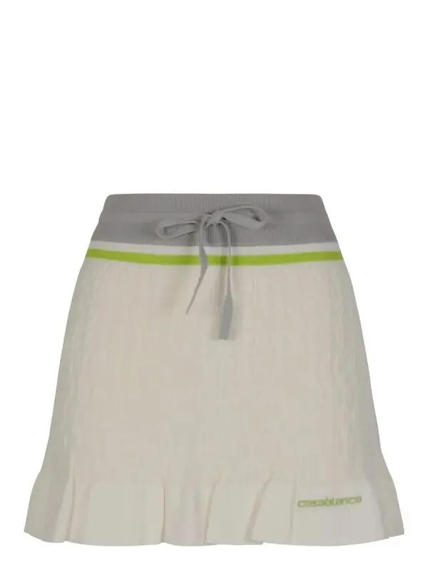 Casablanca Mini Skirt - White