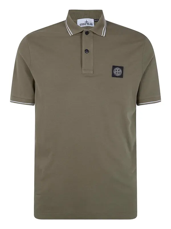 Stone Island Short Sleeves Polo Shirt - Green