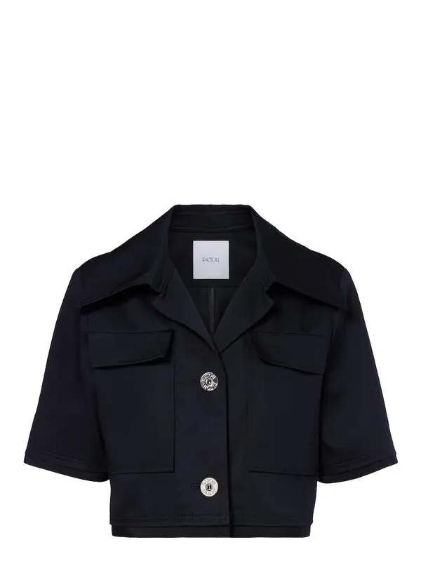 Patou Cotton Jacket - Blue