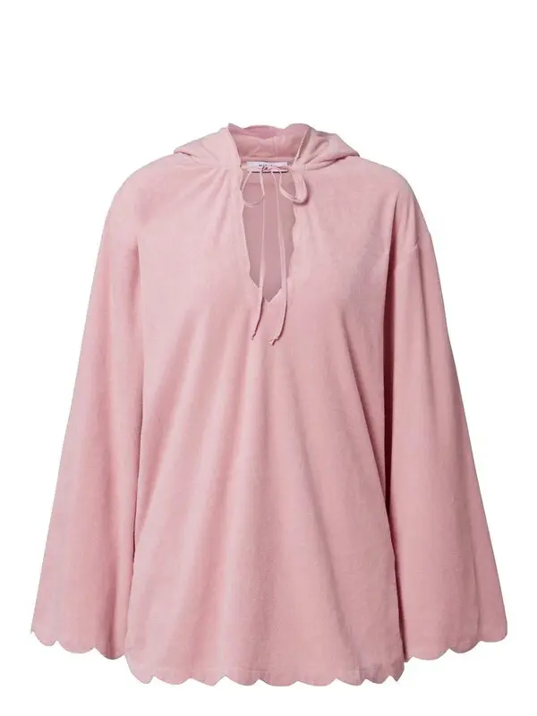 Marysia Baughman Cotton-blend Terry Tunic - Pink