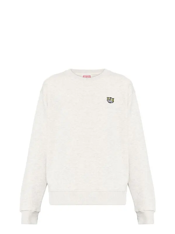 Kenzo Wild Tiger Cotton Sweatshirt - Grey
