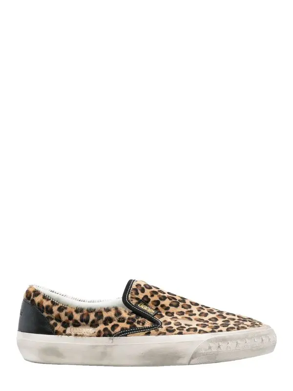 GOLDEN GOOSE Vce Slip-on Sneakers - Brown