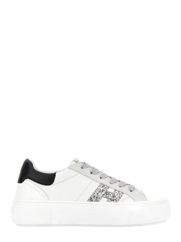 Hogan H705 Leather Sneakers - White