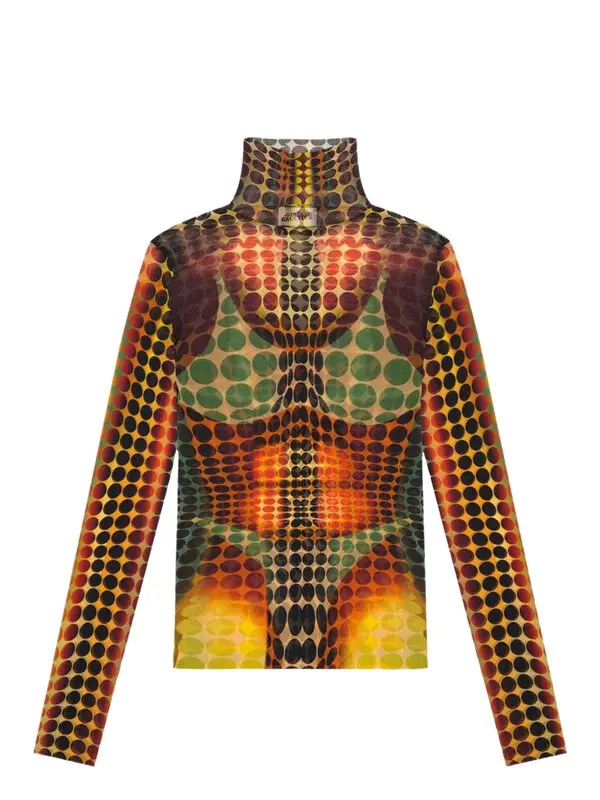Jean Paul Gaultier Long-sleeve Top - Multicolor