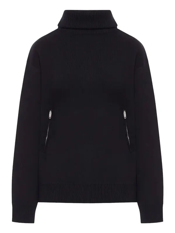 Balenciaga Back To Front Knitwear - Black