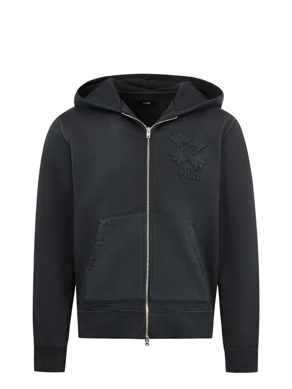 Amiri Ma Quad Zip Hoodie - Black