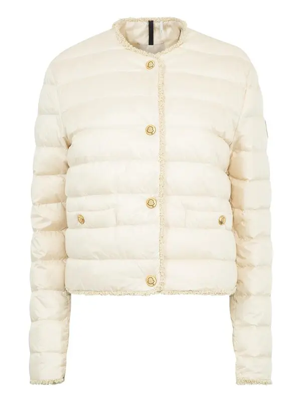 Moncler Fleurs Jacket - Cream