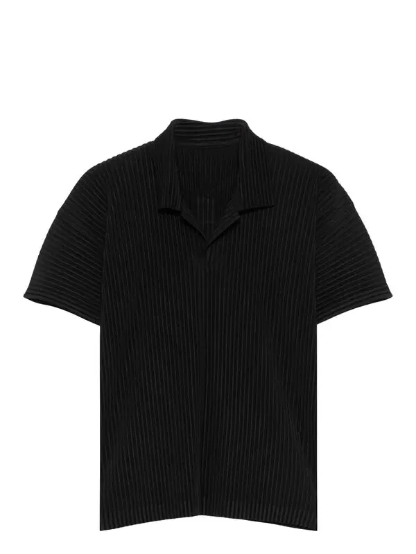 Issey Miyake Basics Polo Shirt - Black