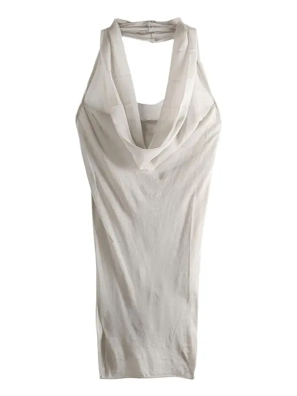 Rick Owens Halter Top - White