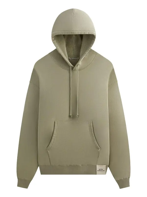 Kith 101 For Auralee Smooth Soft Hoodie - Green