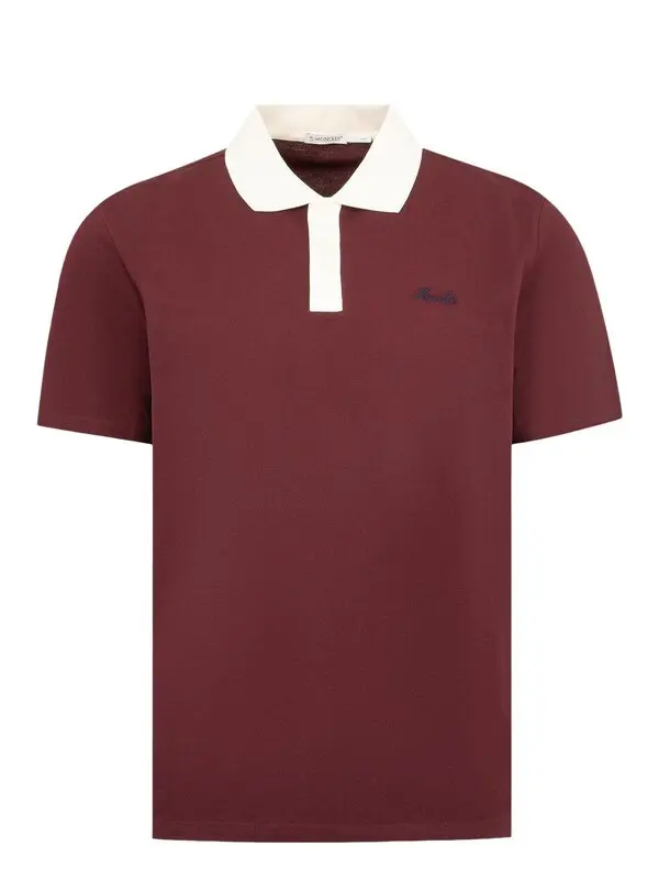 Moncler Short-sleeve Polo - Red