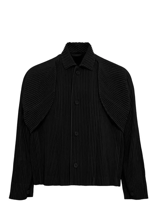 Issey Miyake Cover And Fold Blouson - Black