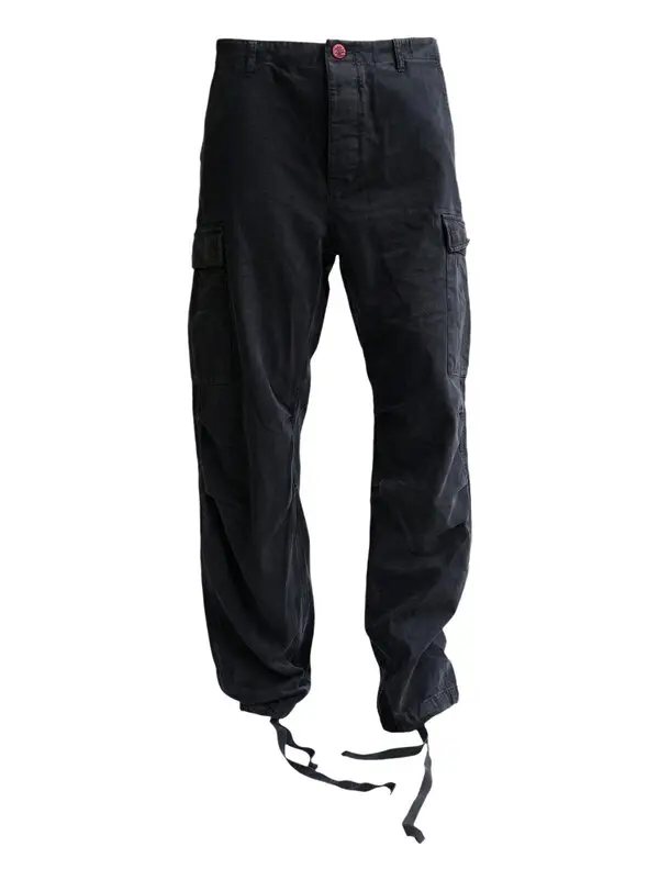 HELLSTAR Canvas Cargo Pants - Black