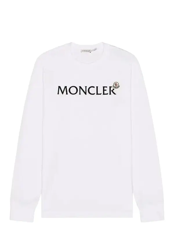 Moncler Long-sleeve T-shirt - White