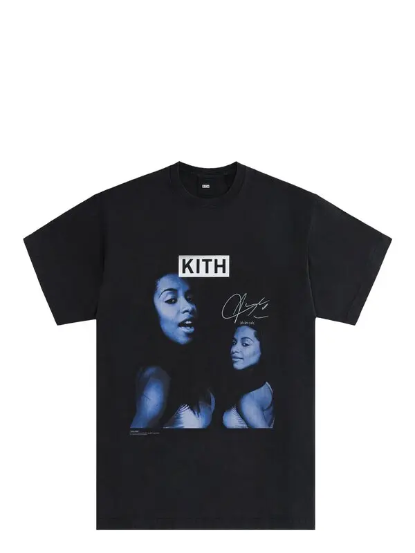Kith For Aaliyah Vintage T-shirt - Black