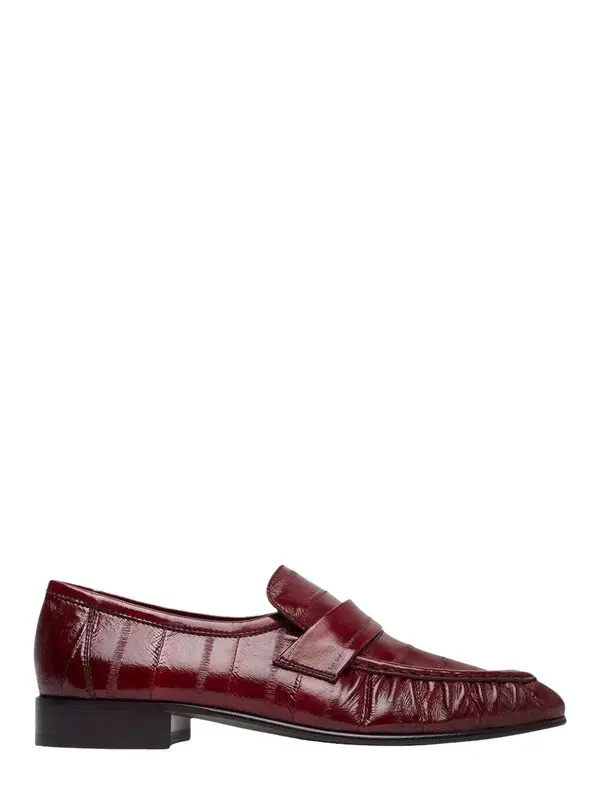 THE ROW Soft Loafer - Brown