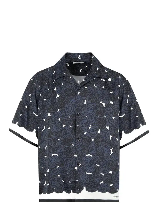Givenchy Bowling Shirt - Blue