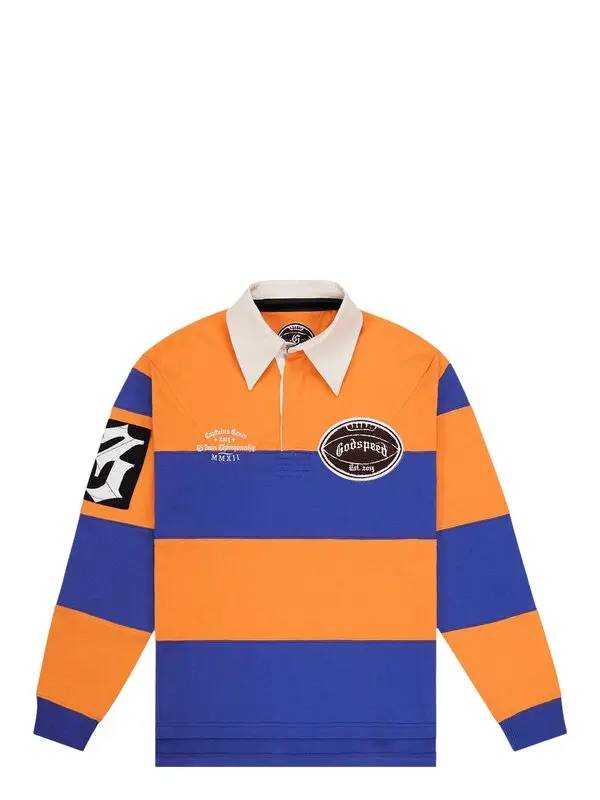 GODSPEED Classic Field Rugby Shirt - Orange