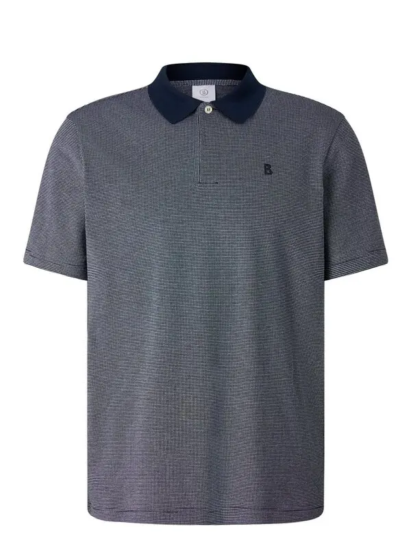 Bogner Wynn Polo Shirt - Navy Blue/white