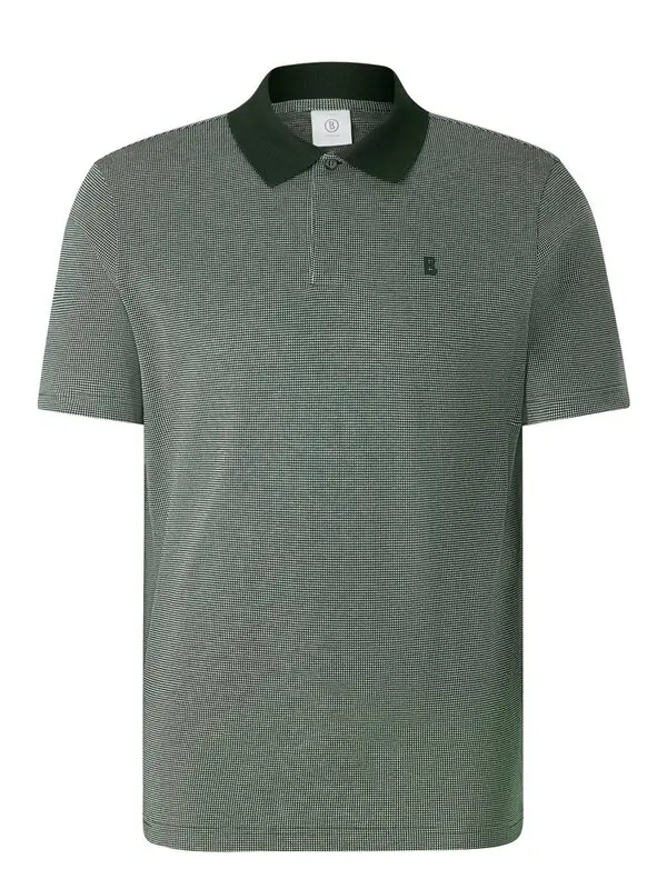 Bogner Wynn Polo Shirt - Olive Green/white