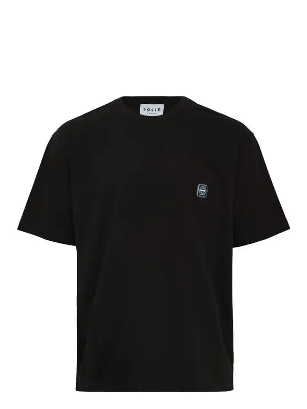 SOLID HOMME Object Of Obsession T-shirt - Black