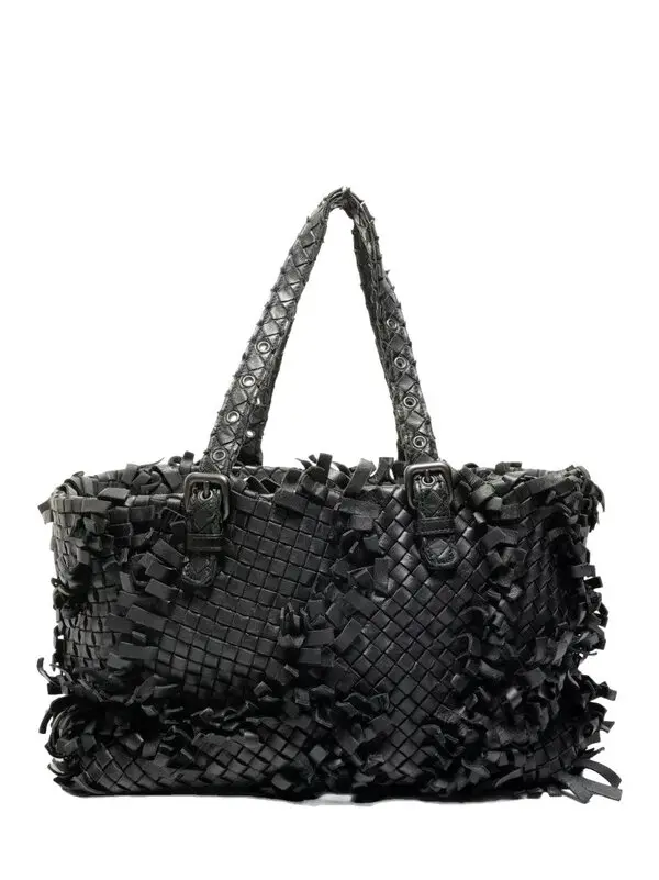 Bottega Veneta 2011 Intrecciato Tote Bag - Black