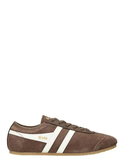 Gola Cleora Suede Trainers - Dark Brown