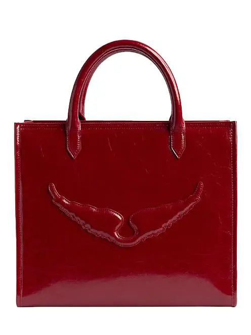 Zadig&Voltaire Angel Leather Tote Bag - Power