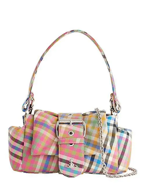 VIVIENNE WESTWOOD Hazel Treasure Woven Shoulder Bag - Multi