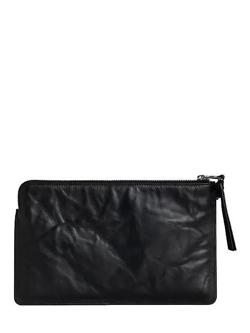 Zadig&Voltaire Angel Leather Pochette - Noir