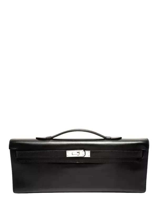 Hermès 2008 Leather Handbag - Black